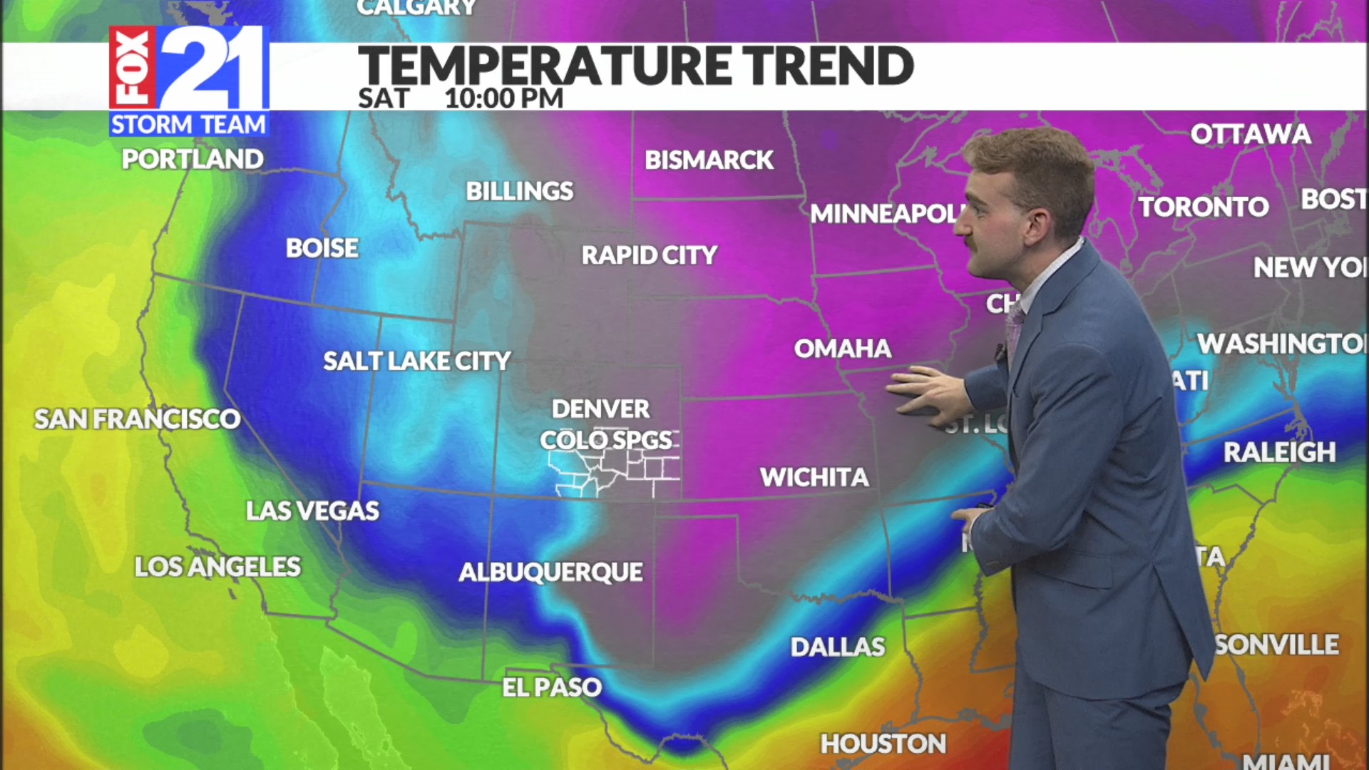 Storm team forecast - January 21