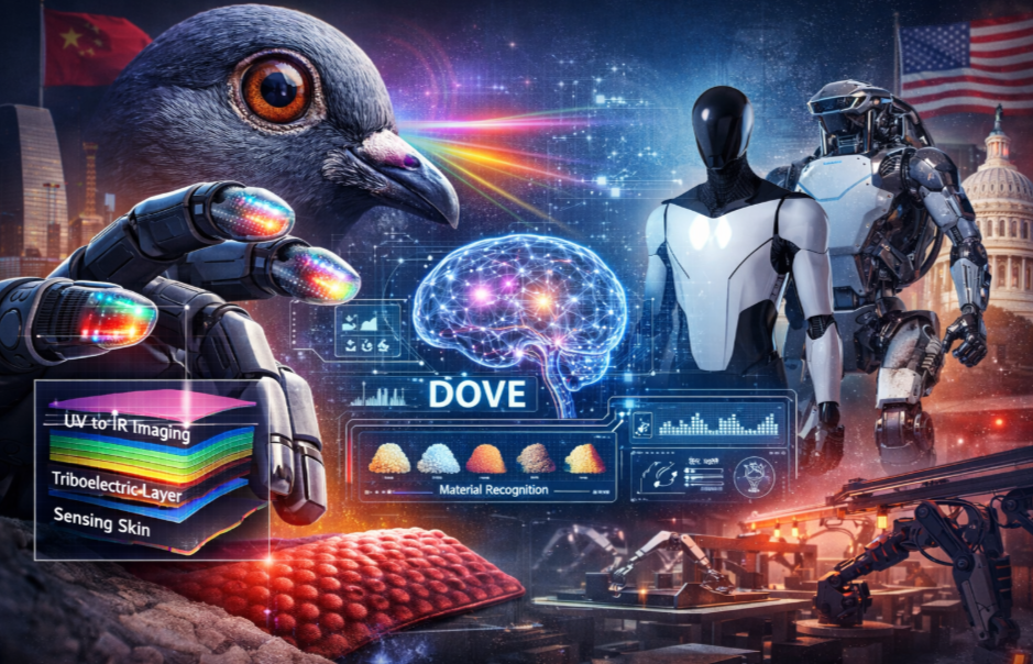 China’s SuperTac sensor enables human-like touch in humanoid robots