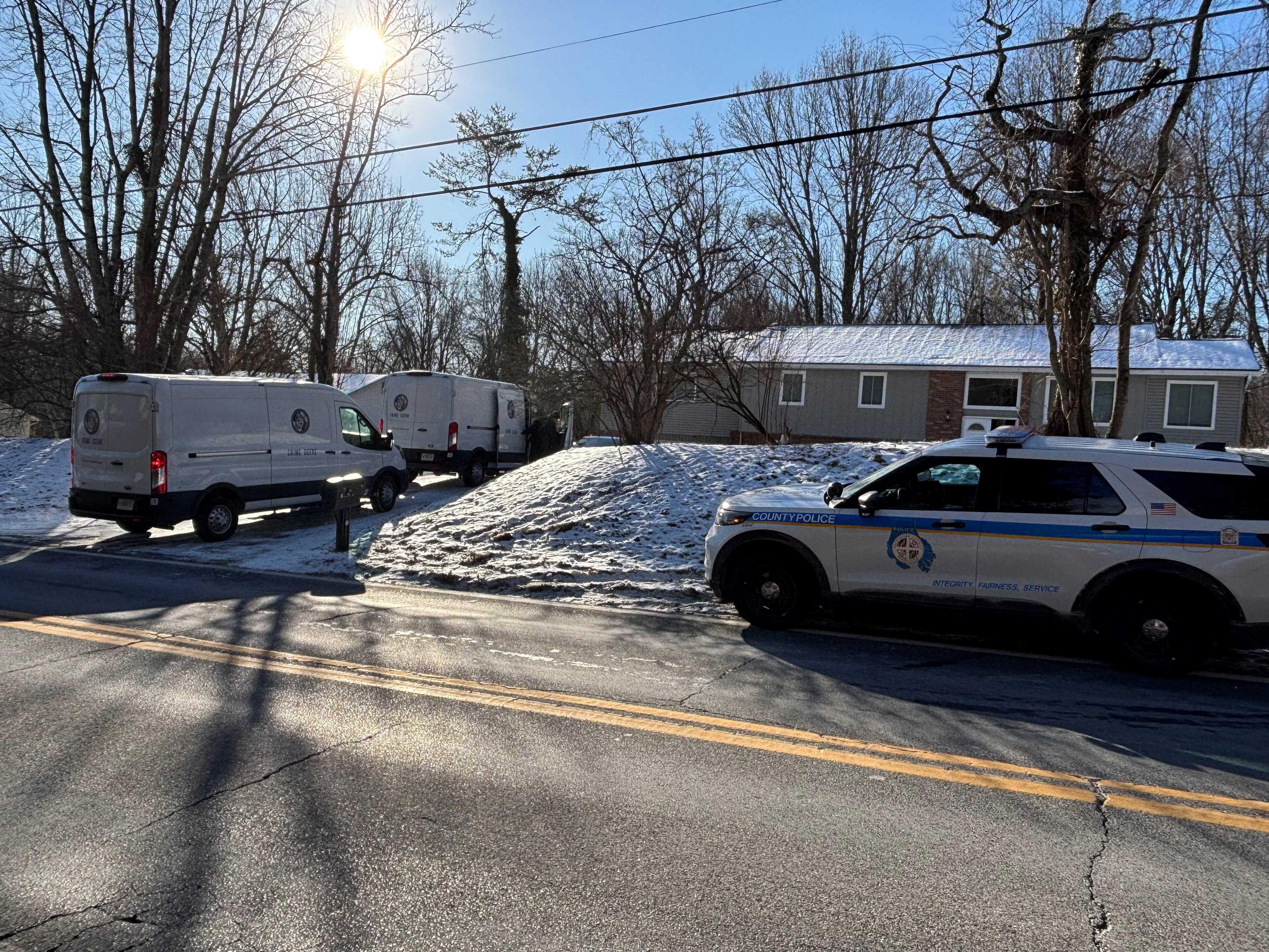 Baltimore County police investigate double stabbing