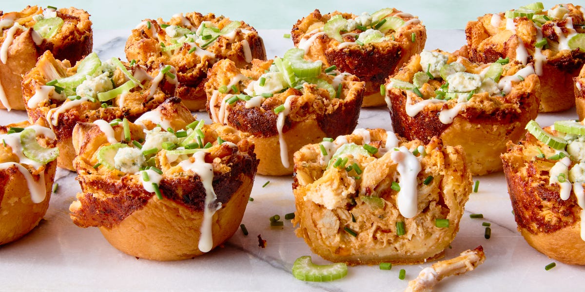 Buffalo chicken lovers—you'll be obsessed with these shareable bites
