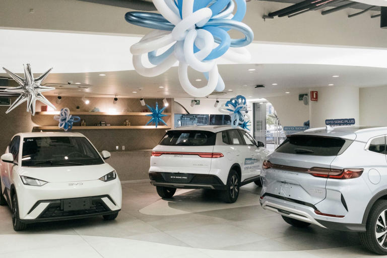 BYD’s cheap EVs are suddenly everywhere in Mexico as tariffs take hold