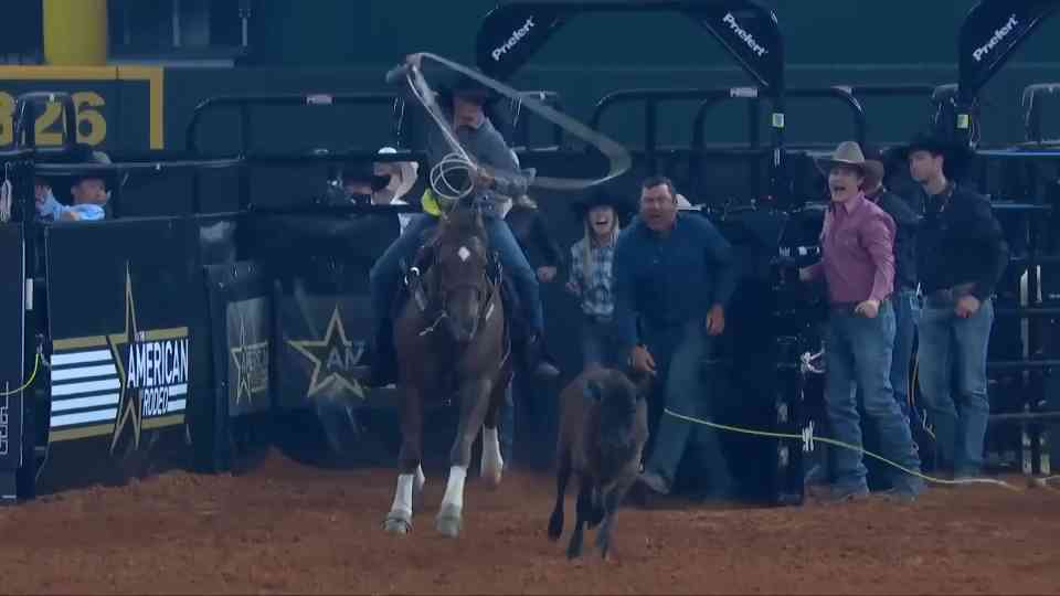 These breakaway runs were so fast they looked edited