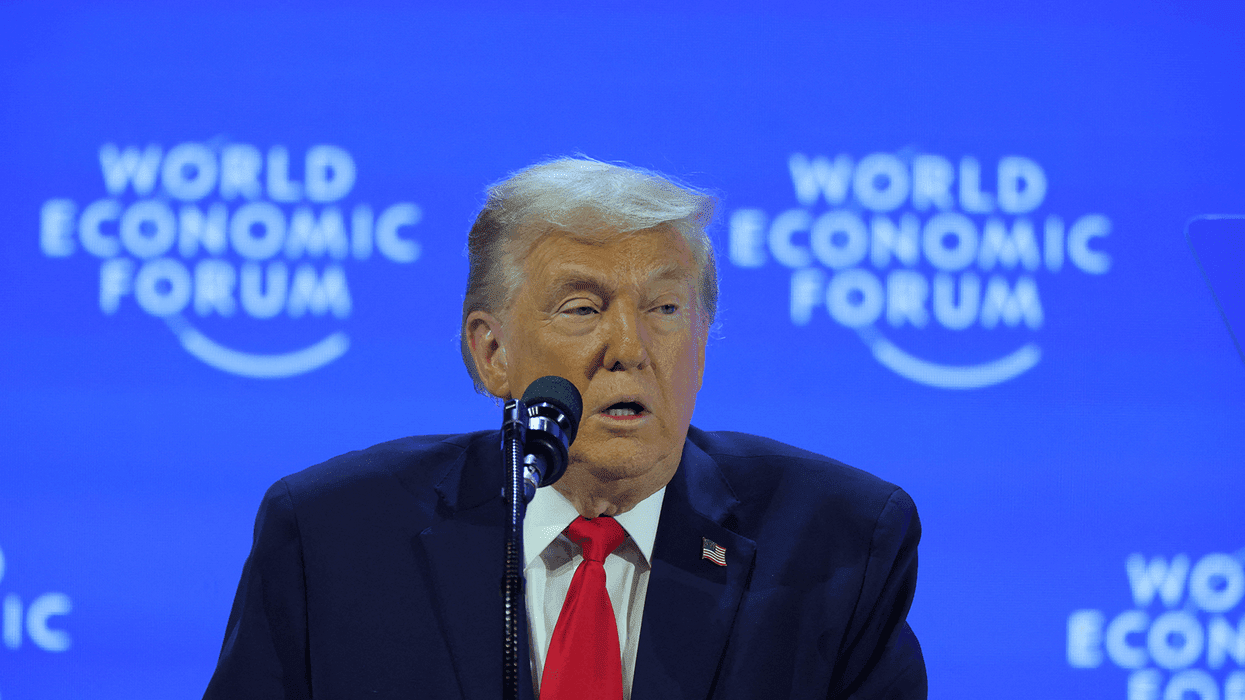 Trump mocked over Davos speech