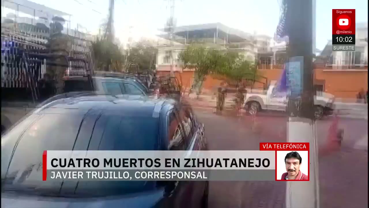 Ataque armado deja cuatro personas muertas en Zihuatanejo
