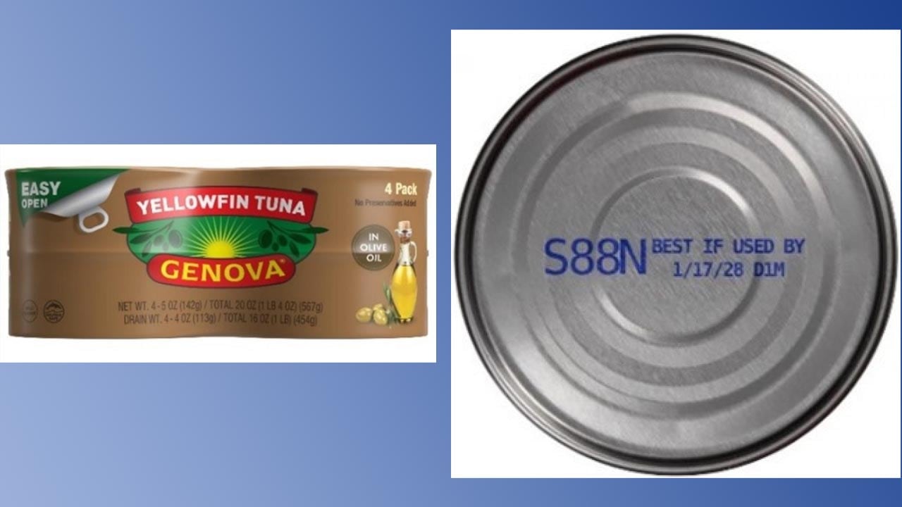 Recall alert: Tuna recalled may be contaminated with potentially fatal ...