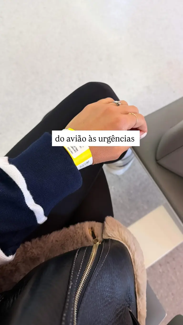 Do avião às urgências: Catarina Gouveia acaba no hospital