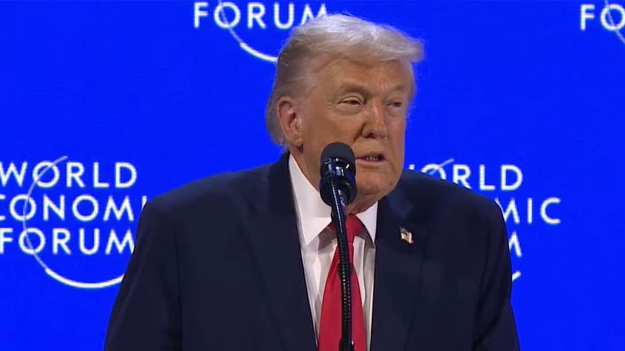 US economic boom benefits the world, says Trump at Davos WEF summit
