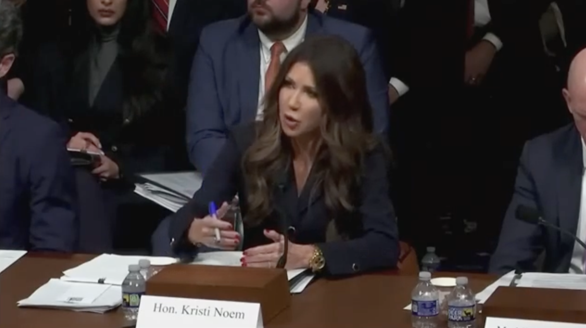 'They are suing you': Kristi Noem trembles as Rep. Kennedy points out ...
