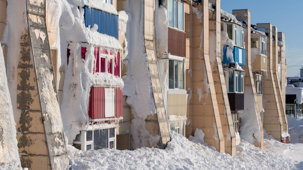 Schnee-Apokalypse im Fernen Osten Russlands