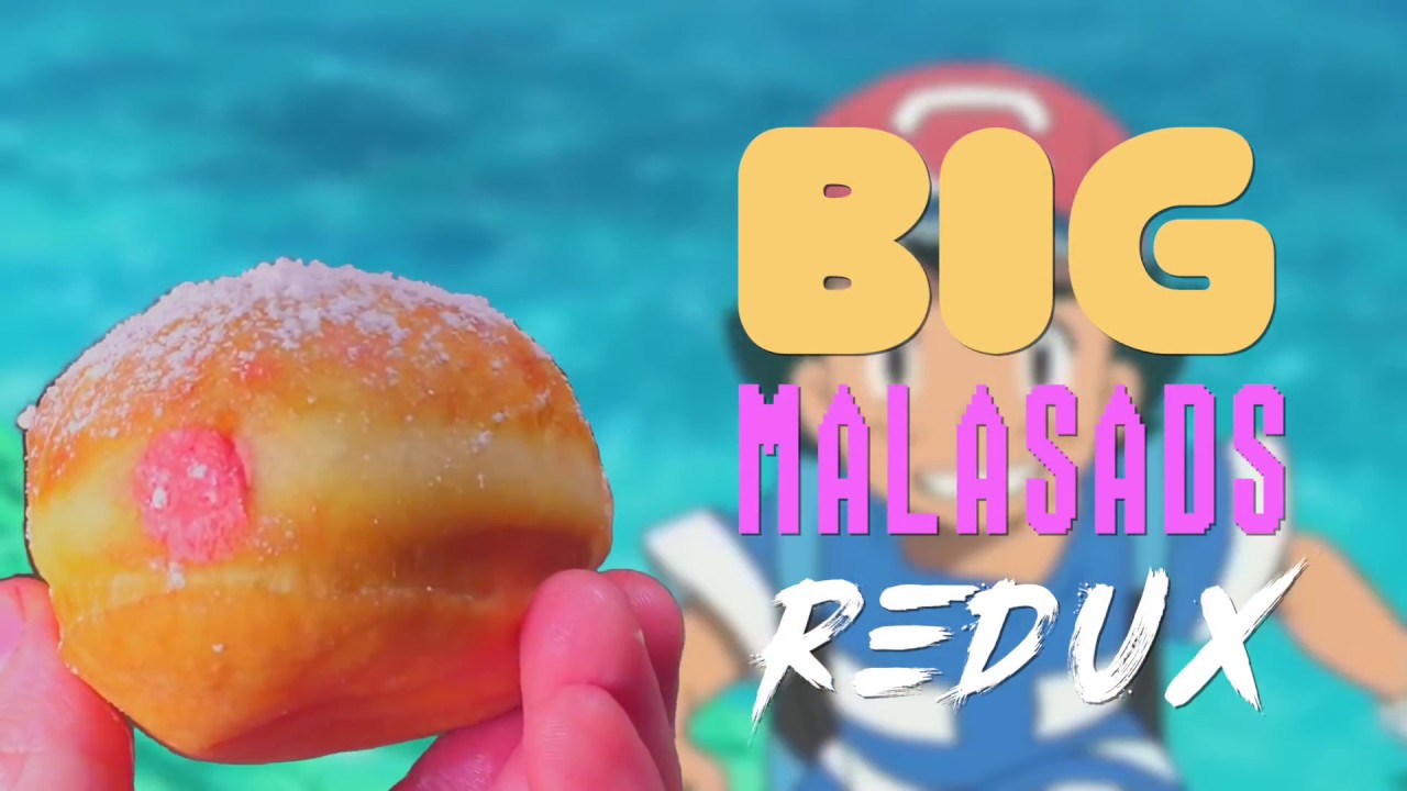 Making Pokemon big malasadas - Malasada recipe