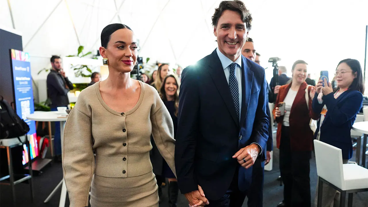 Katy Perry, Justin Trudeau hold hands during appearance at World ...