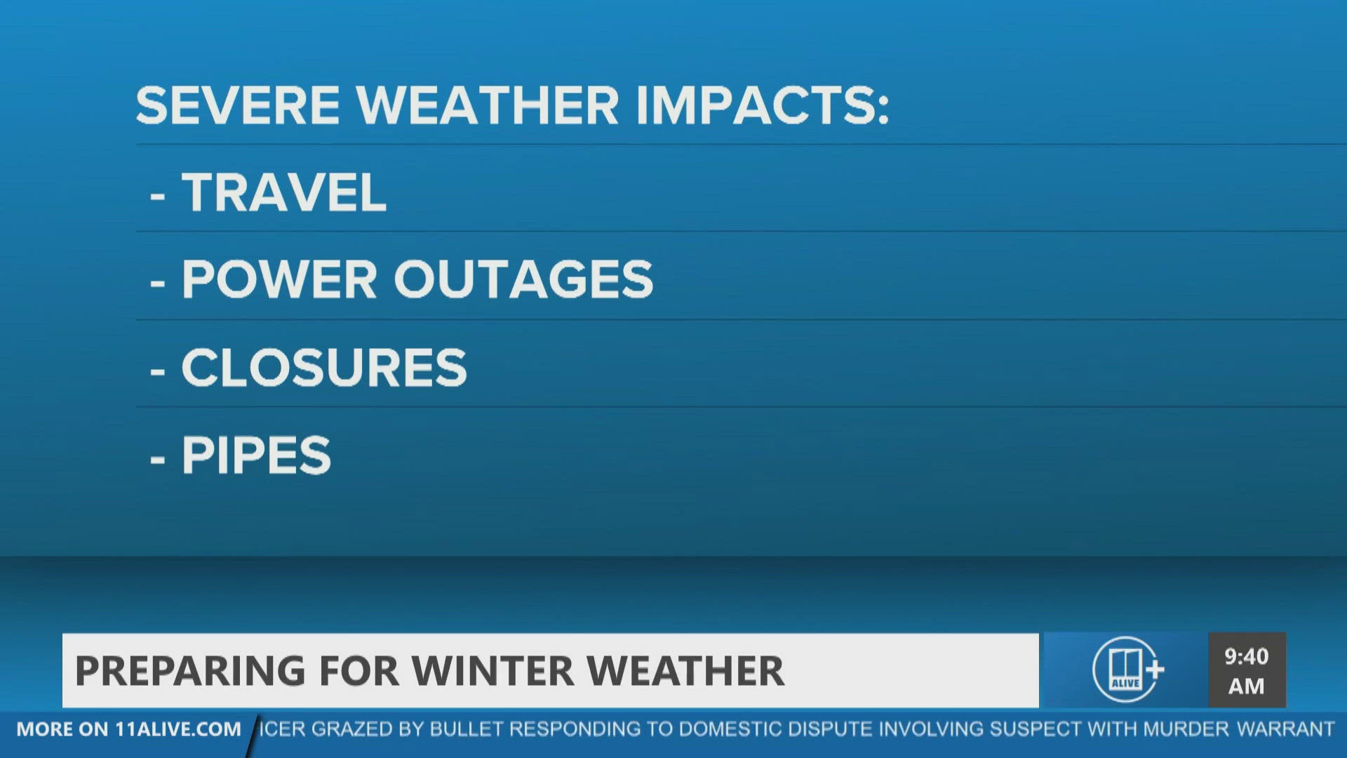 Winter weather prep tips