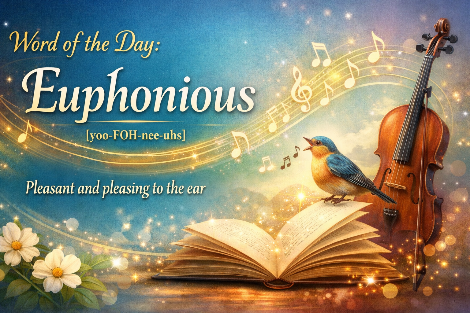 Word of the day: Euphonious