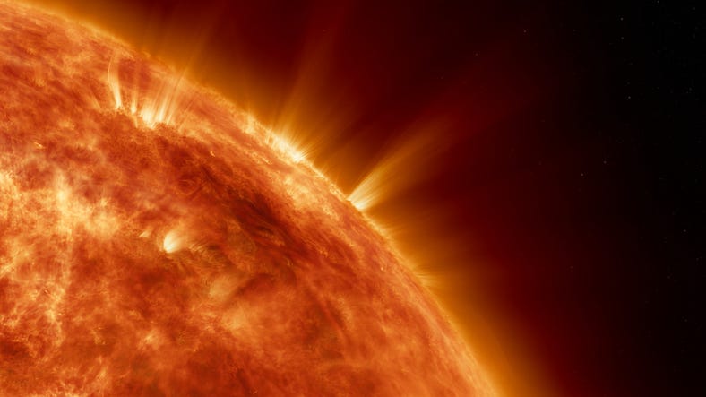 Rare solar storm conditions reported this week