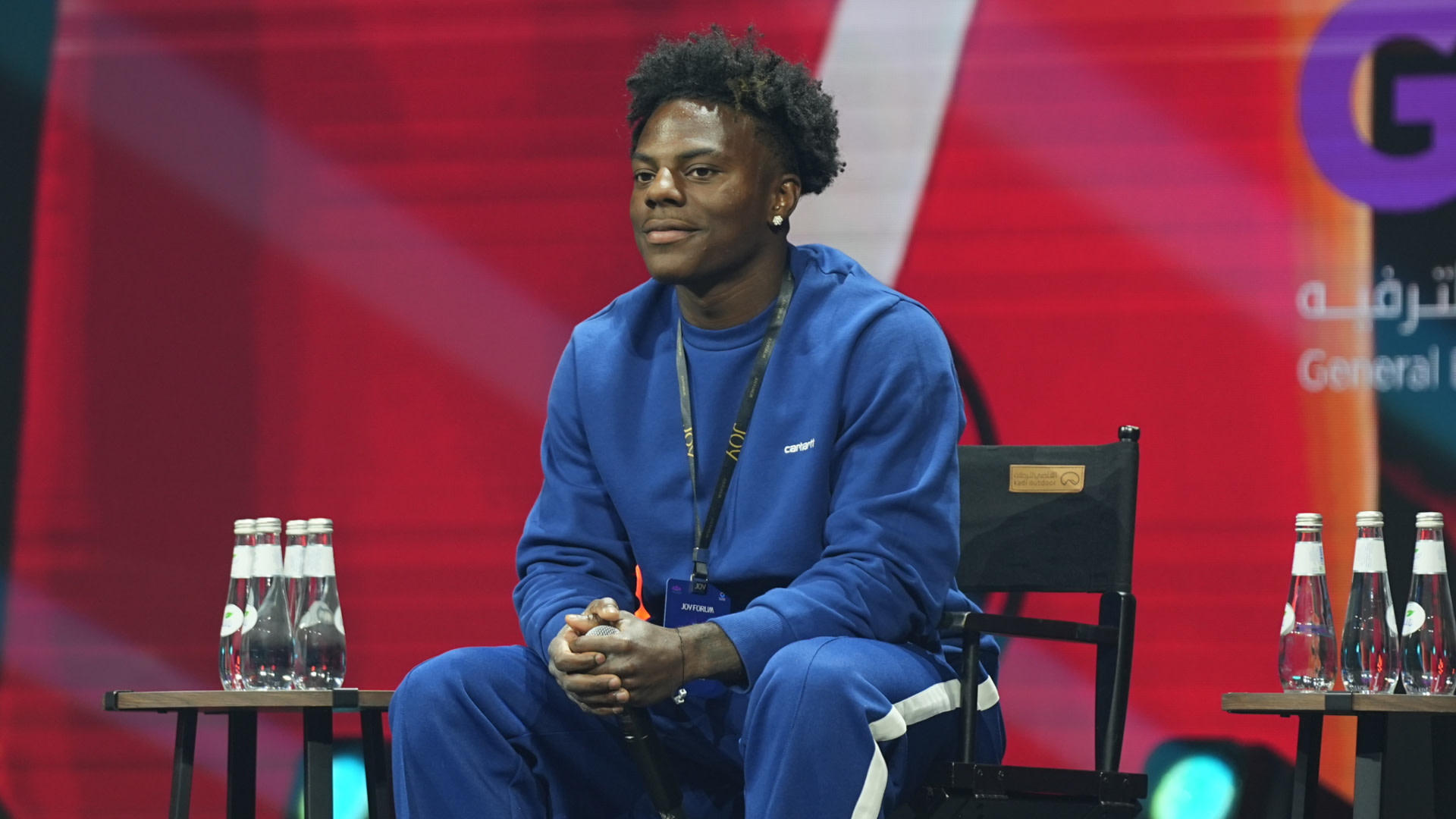 IShowSpeed gets handed baby during Senegal stream: 'Whose baby is that?'