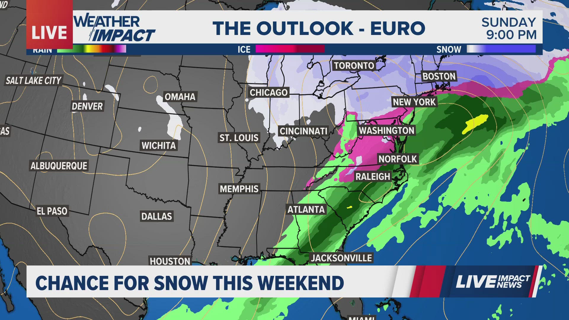 Forecast: Winter storm threat grows for this weekend