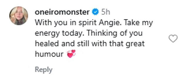 Angie Best reveals she has started chemotherapy for colon cancer in ...