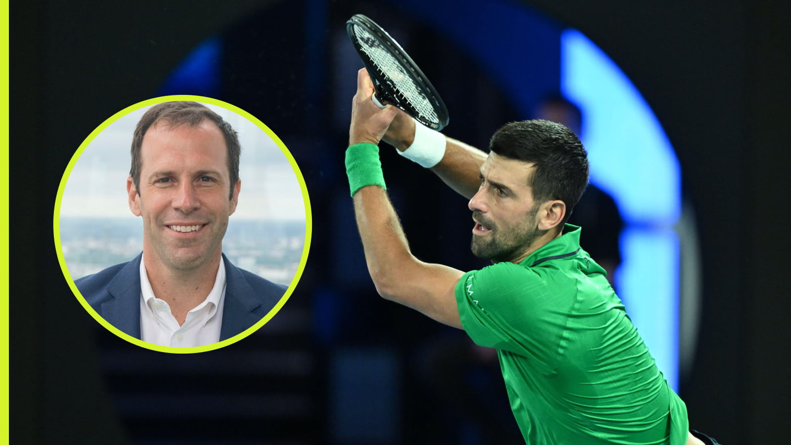 Former British No 1 gives his verdict on 'spikey' Novak Djokovic press ...