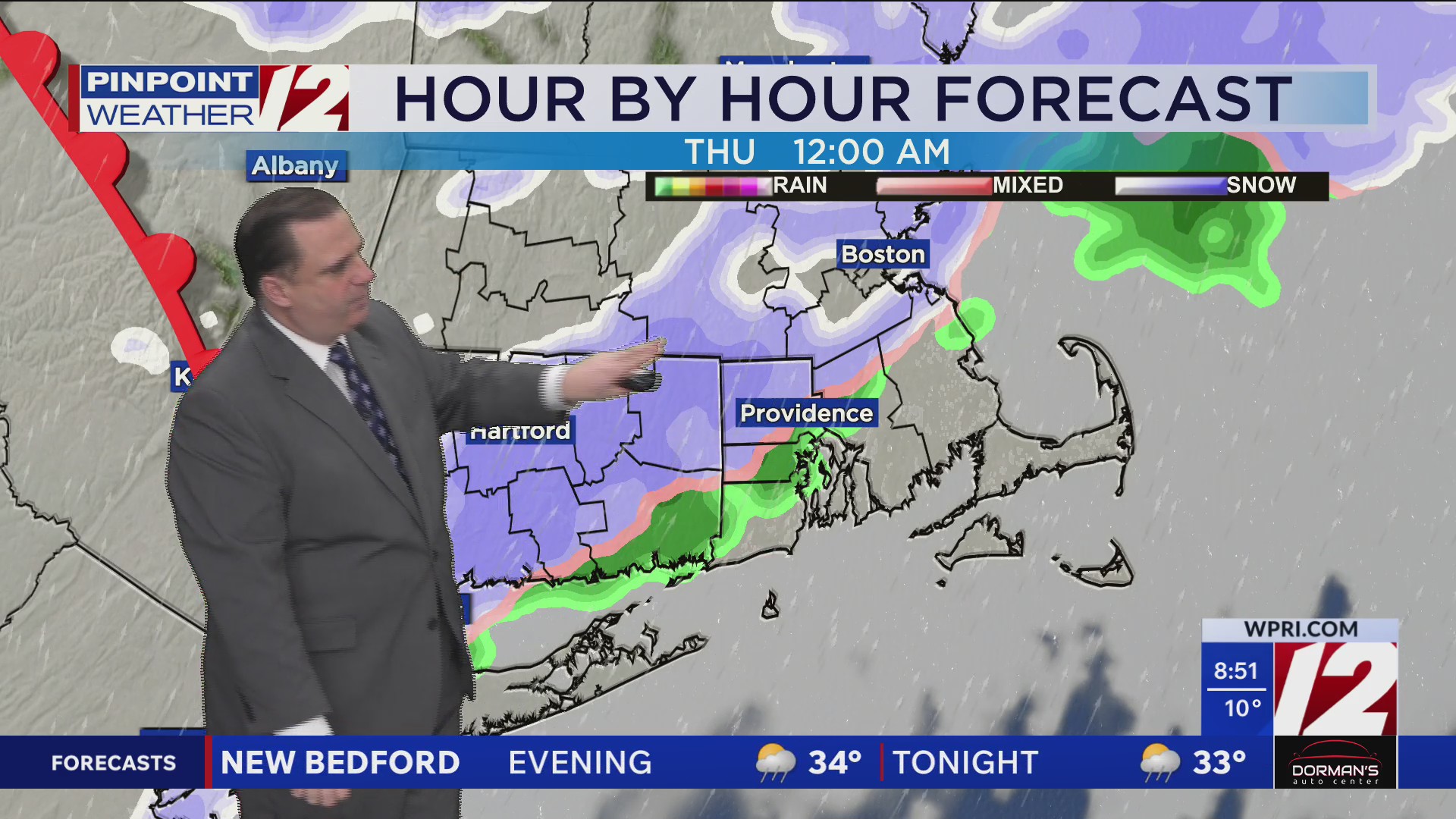 WPRI 12 weather forecast for 1/21/26: Cold today; Arctic cold this ...