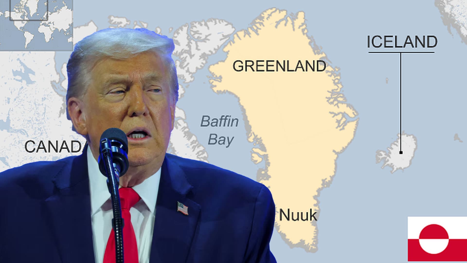 Trump at Davos: "Denmark couldn't defend Greenland, US stepped in"