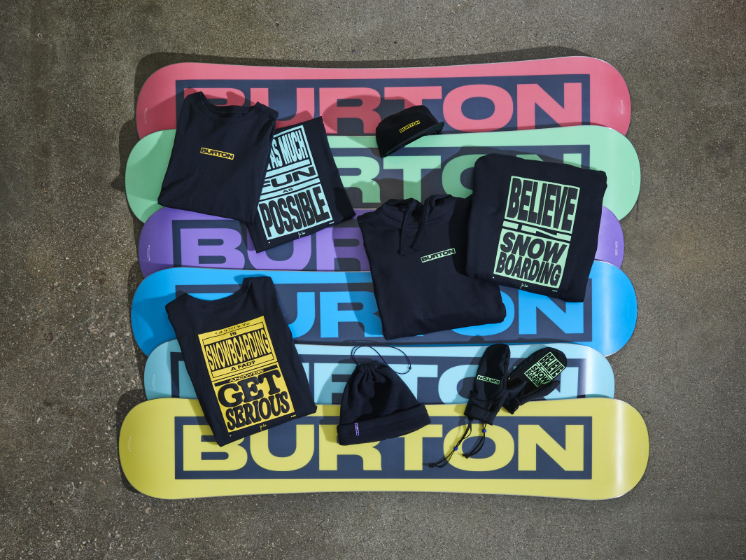 New board collection features iconic quotes from founder Jake Burton ...