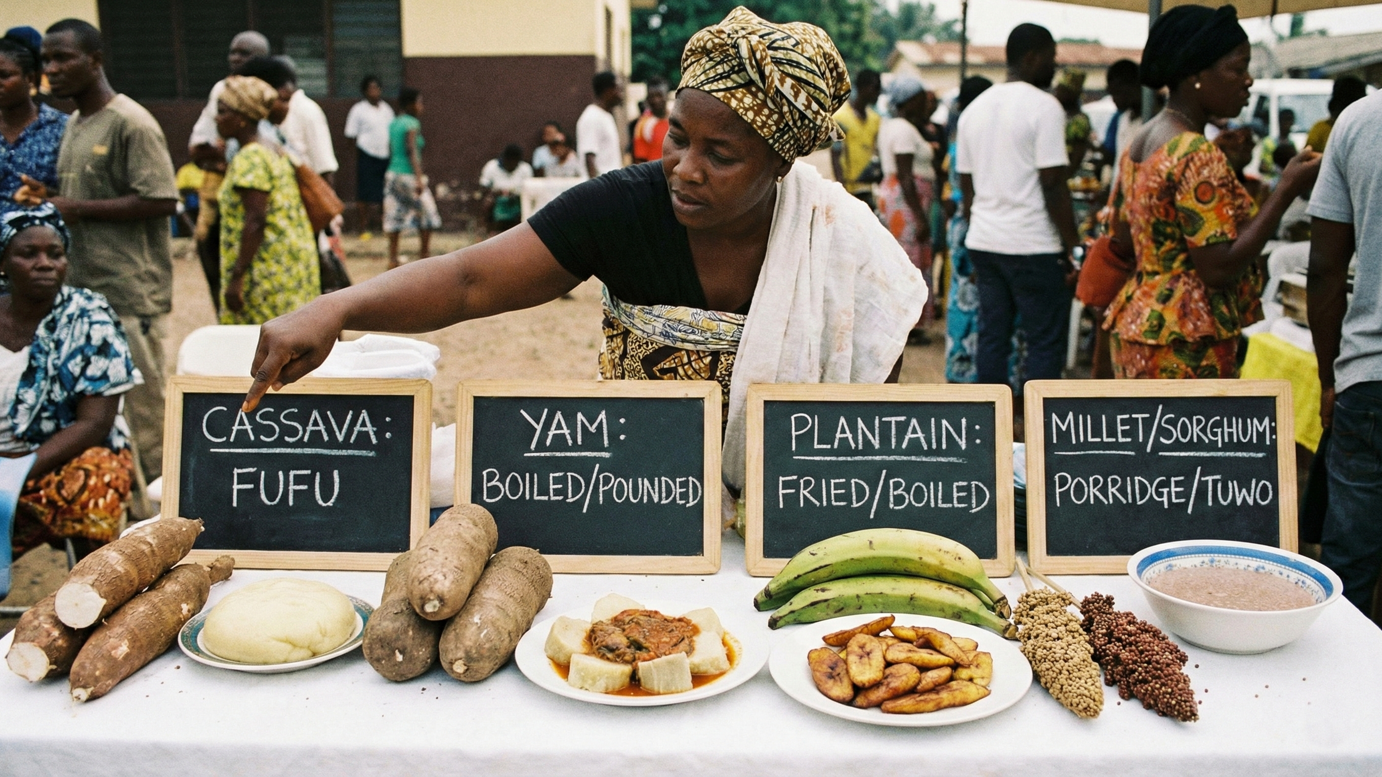 African starch staples explained