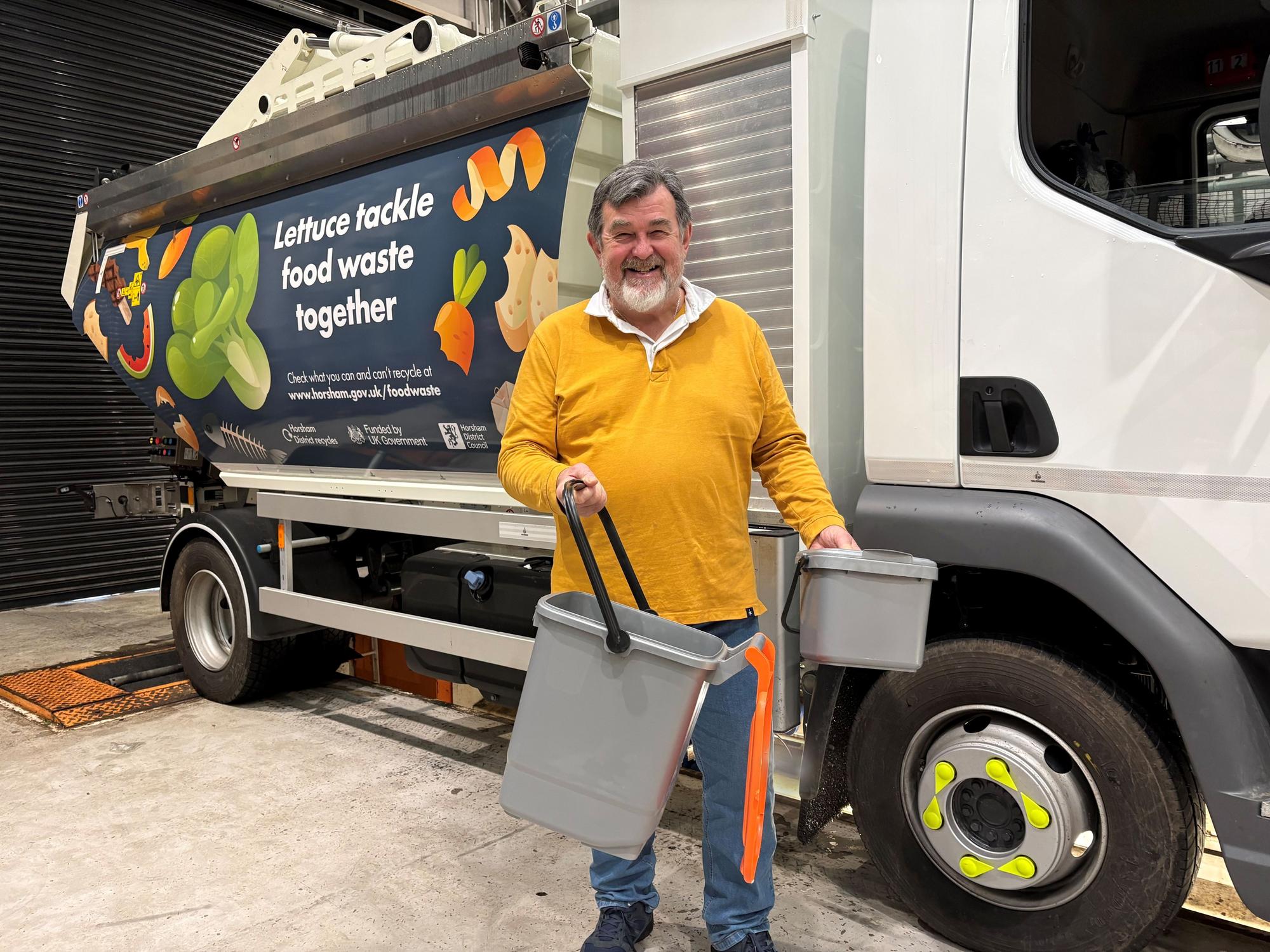 Council to start rollout of weekly food waste collections for Horsham ...