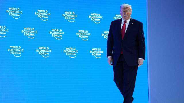 Trump says he won't use force to acquire Greenland in Davos address