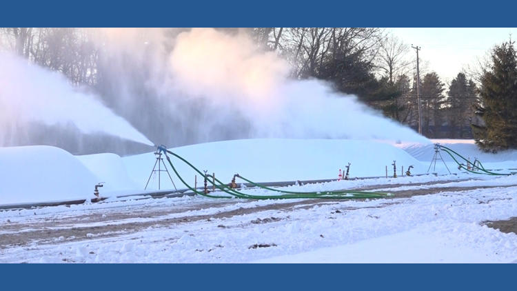 Eversource starts making snow for Special Olympics Winter Games