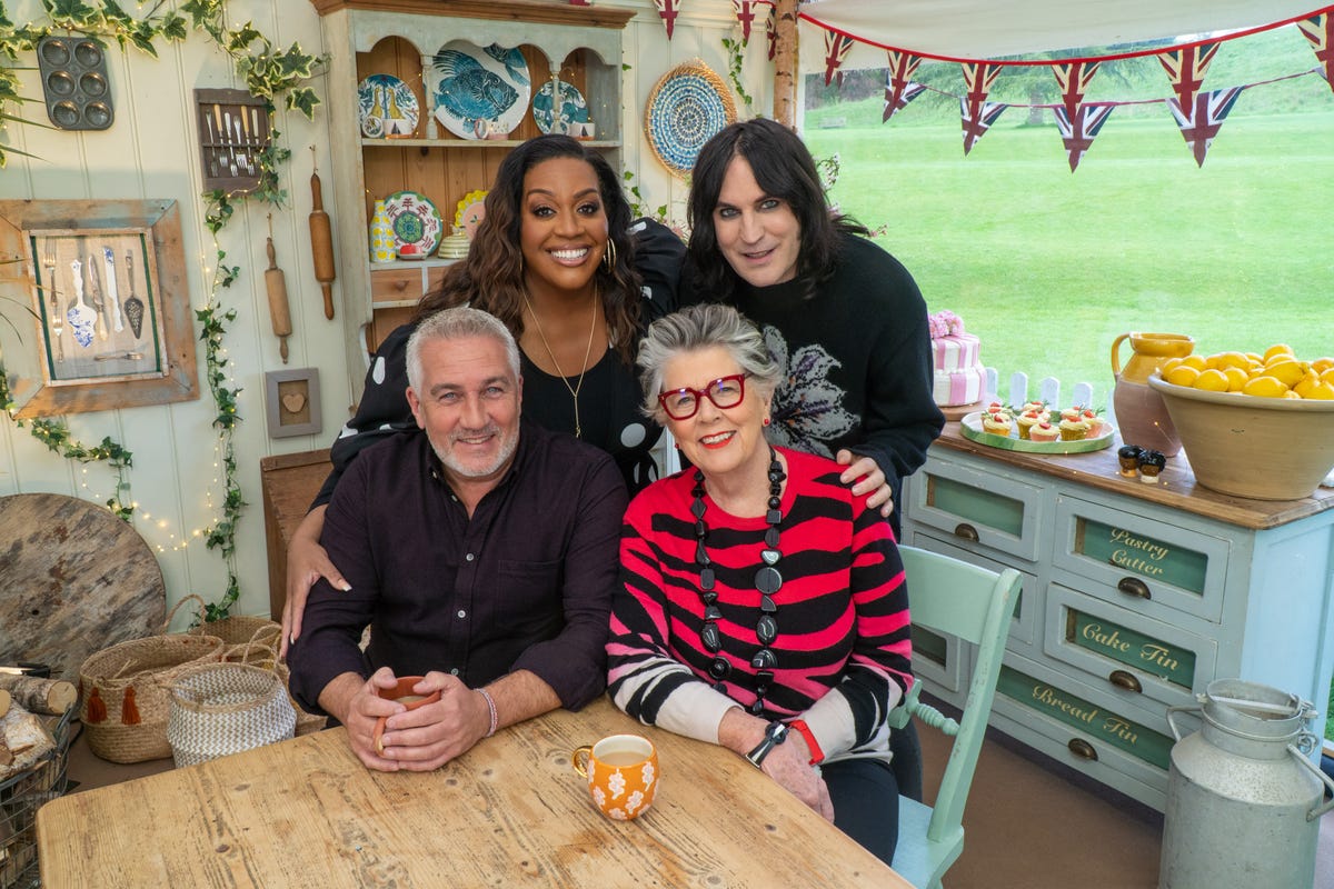GBBO stars Alison Hammond, Noel Fielding and Paul Hollywood react to ...