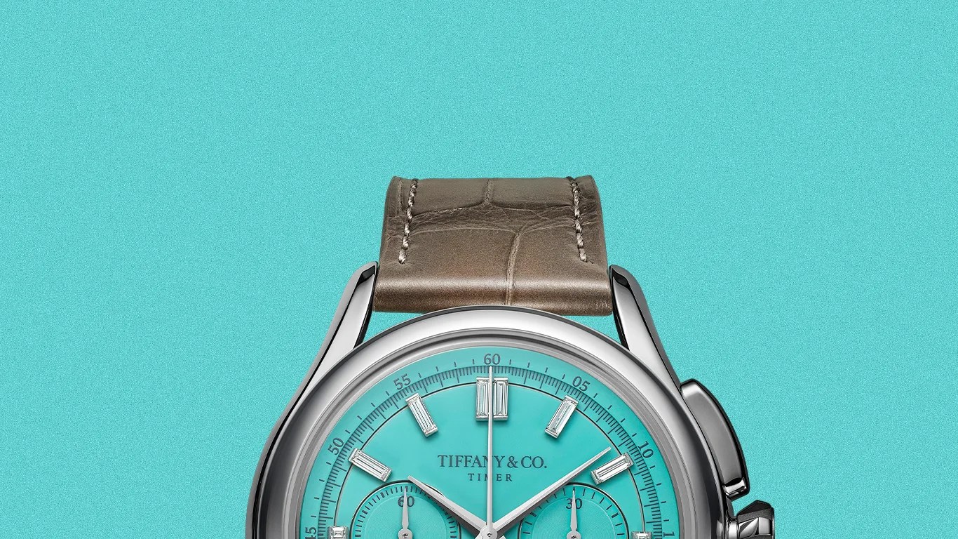 The Tiffany blue watch trend just reached its final form
