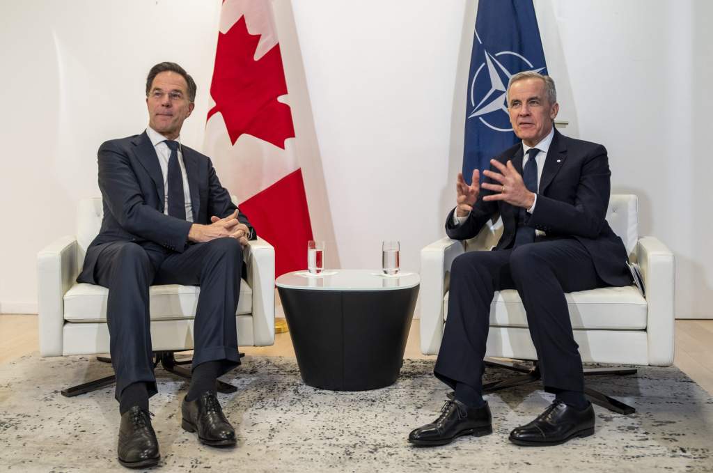 NATO faces 'test' on Arctic security, Carney and Rutte say in Davos meeting