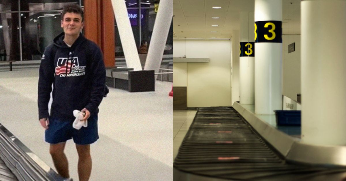 Viral video shows man waiting for his luggage at airport — then the ...