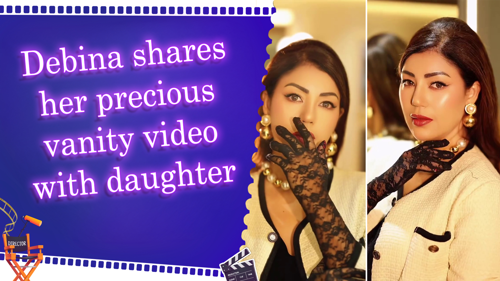 Debina Bonnerjee shares an adorable mother-daughter moment from vanity ...