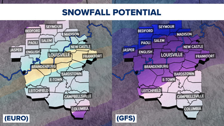 Tracking major snowstorm weekend in Kentucky | What do the models say?