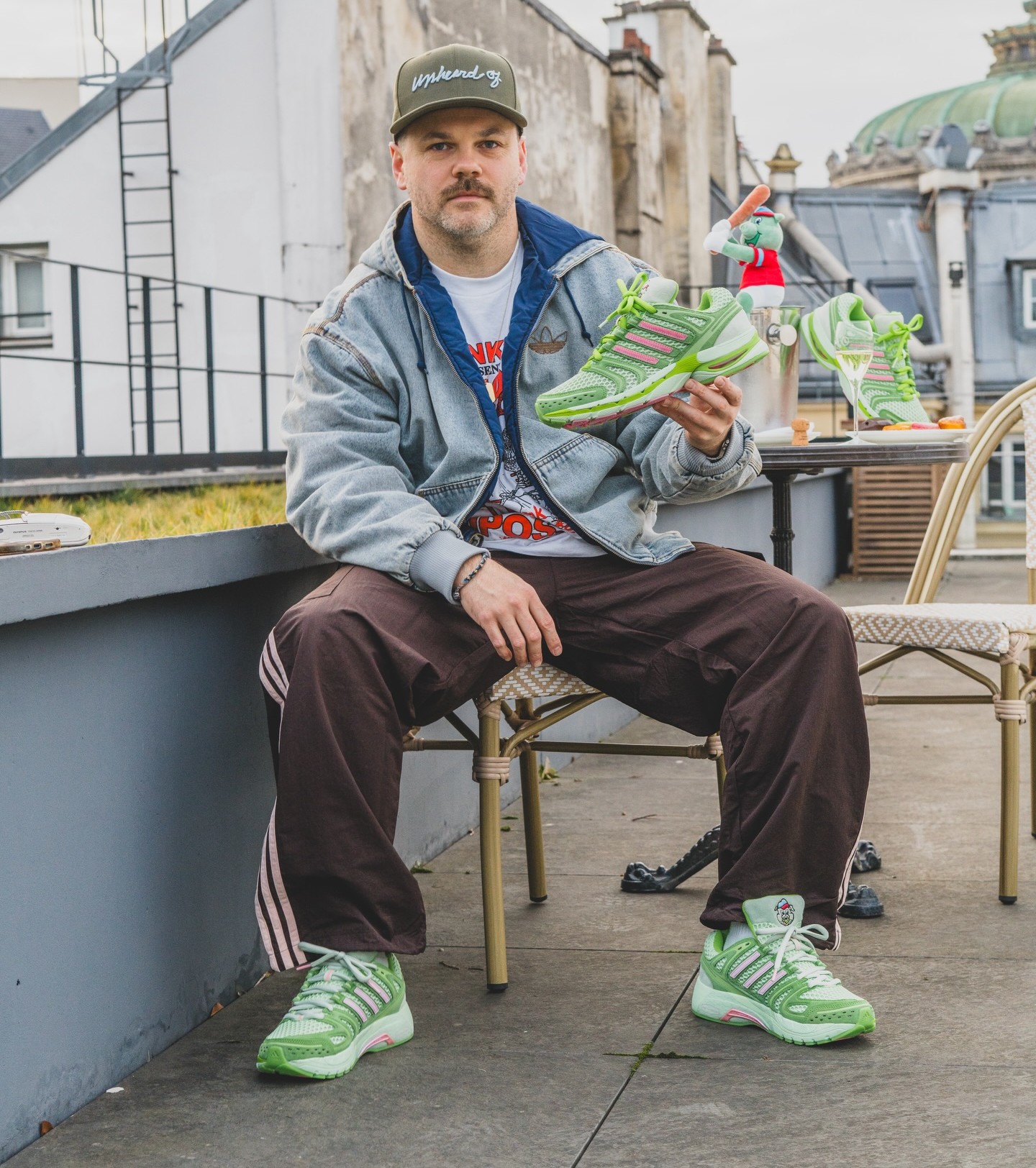 Detailed look at Unheardof's Adidas Adistar Control 5 'Piggy Runner 2.0'