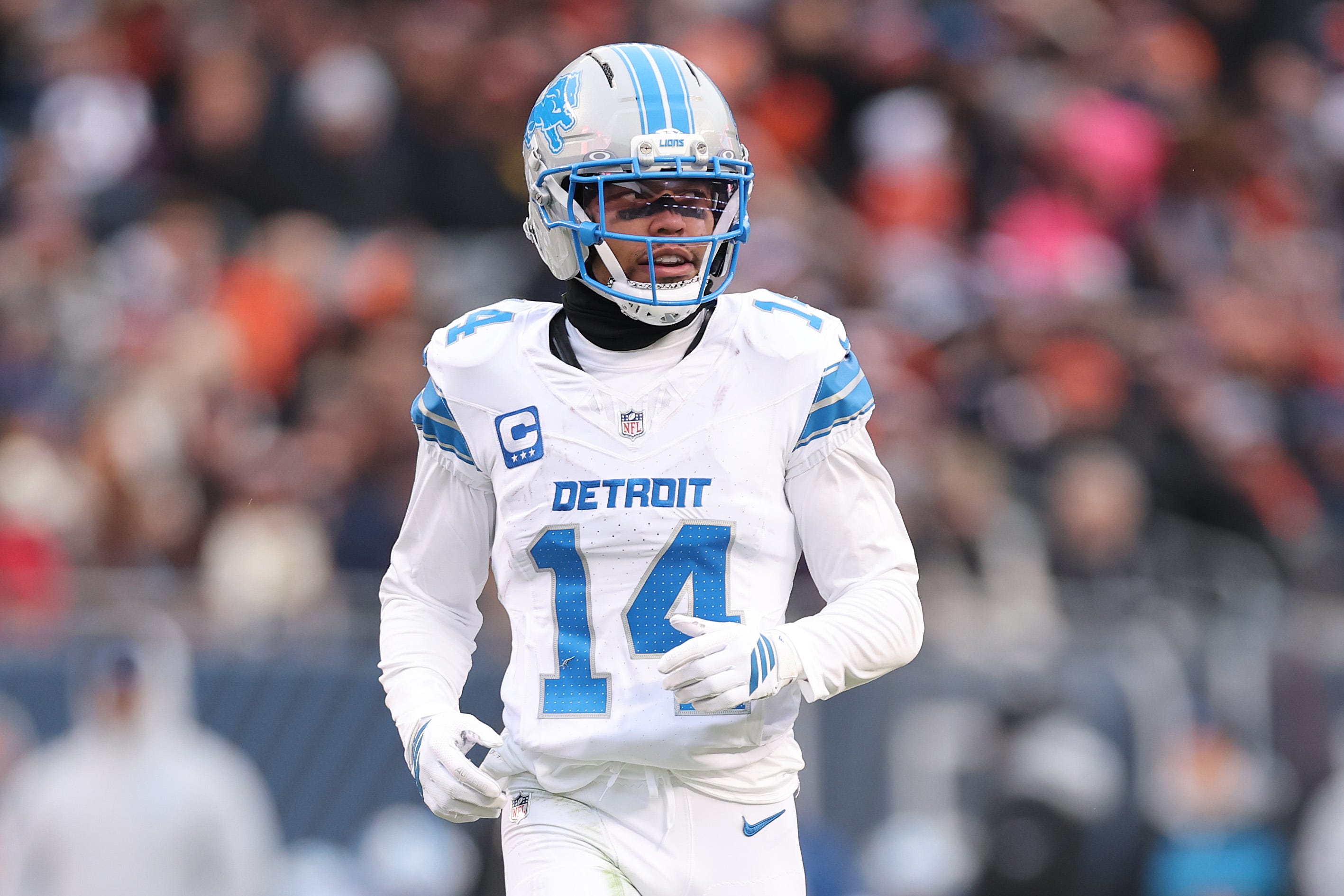 Amon-Ra St. Brown tells Lions fans "talking crazy" about Drew Petzing ...