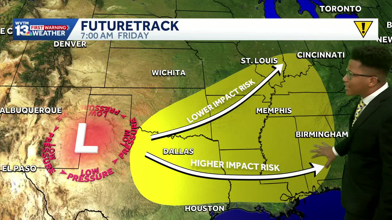 Winter storm update: Alabama's weather forecast brings a cold rain ...