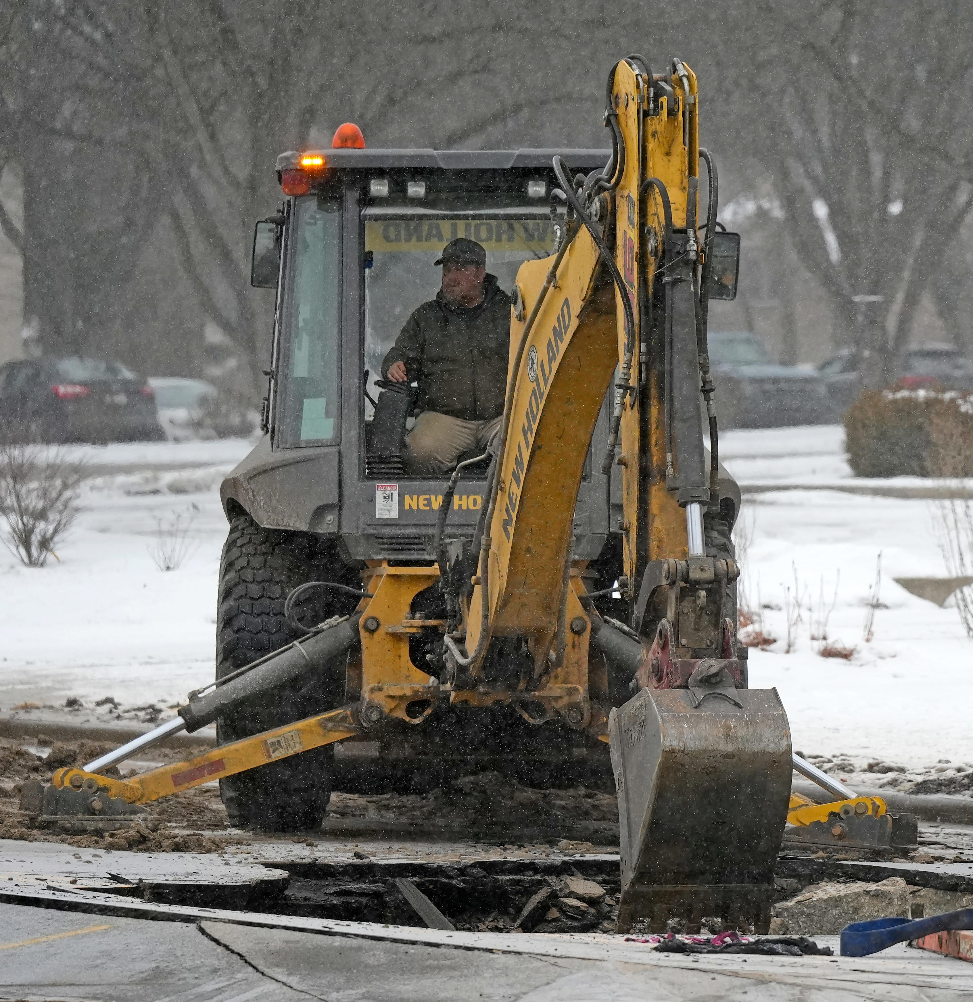 Akron water main breaks set a furious pace in 2025, city says
