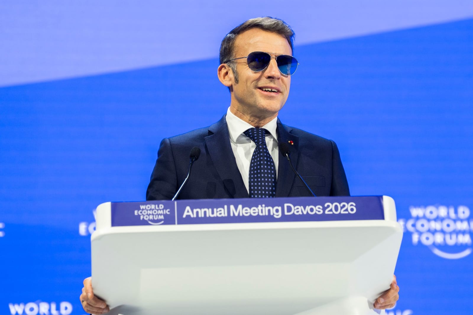 Macron's sunglasses spark hype around luxury model