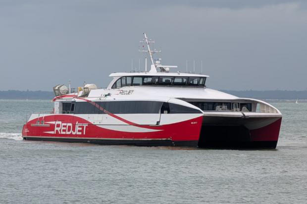 Ferry sailings cancelled today due to 'Red Jet operational limits'