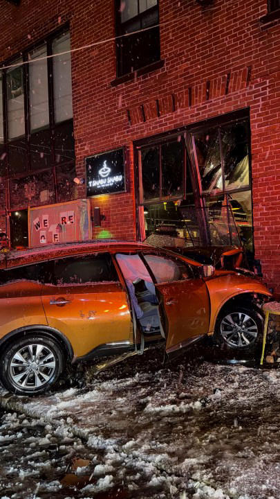 DUI suspect arrested after car slams into Providence restaurant