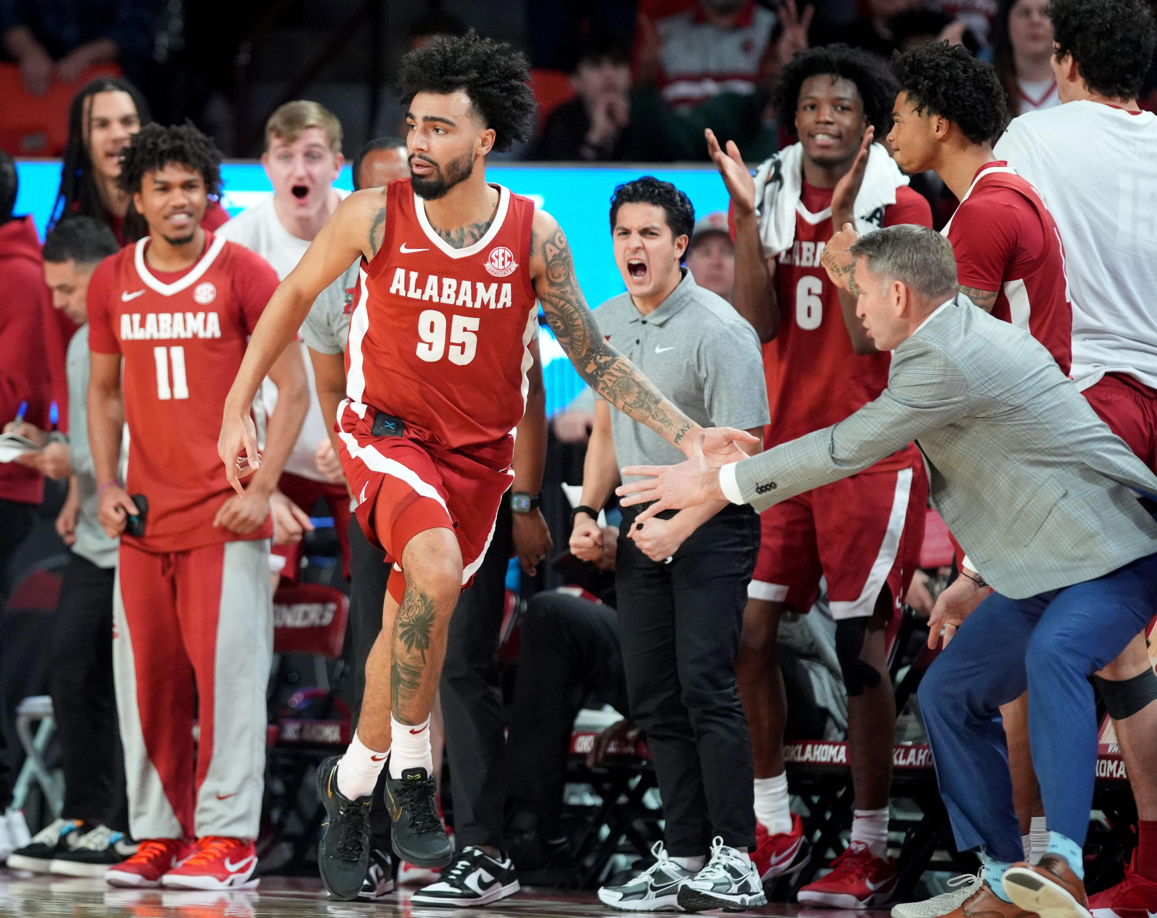 Where Alabama sits in ESPN bracketology ahead of Tennessee showdown