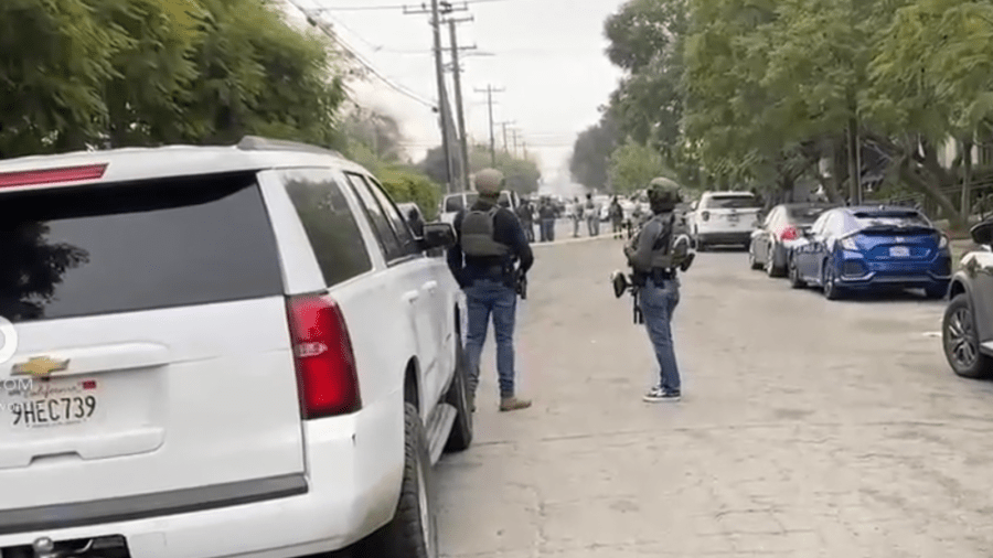 Shots fired during immigration enforcement operation in LA County; CBP ...