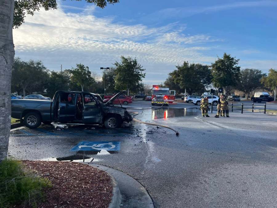 Destin fire erupts with 3 kids inside truck as father shops in Home Depot