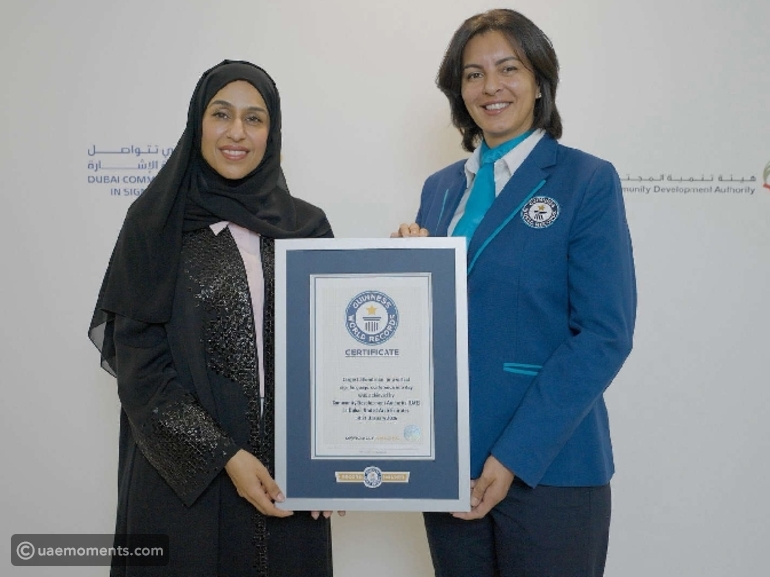Dubai earns Guinness World Record for largest virtual sign language class