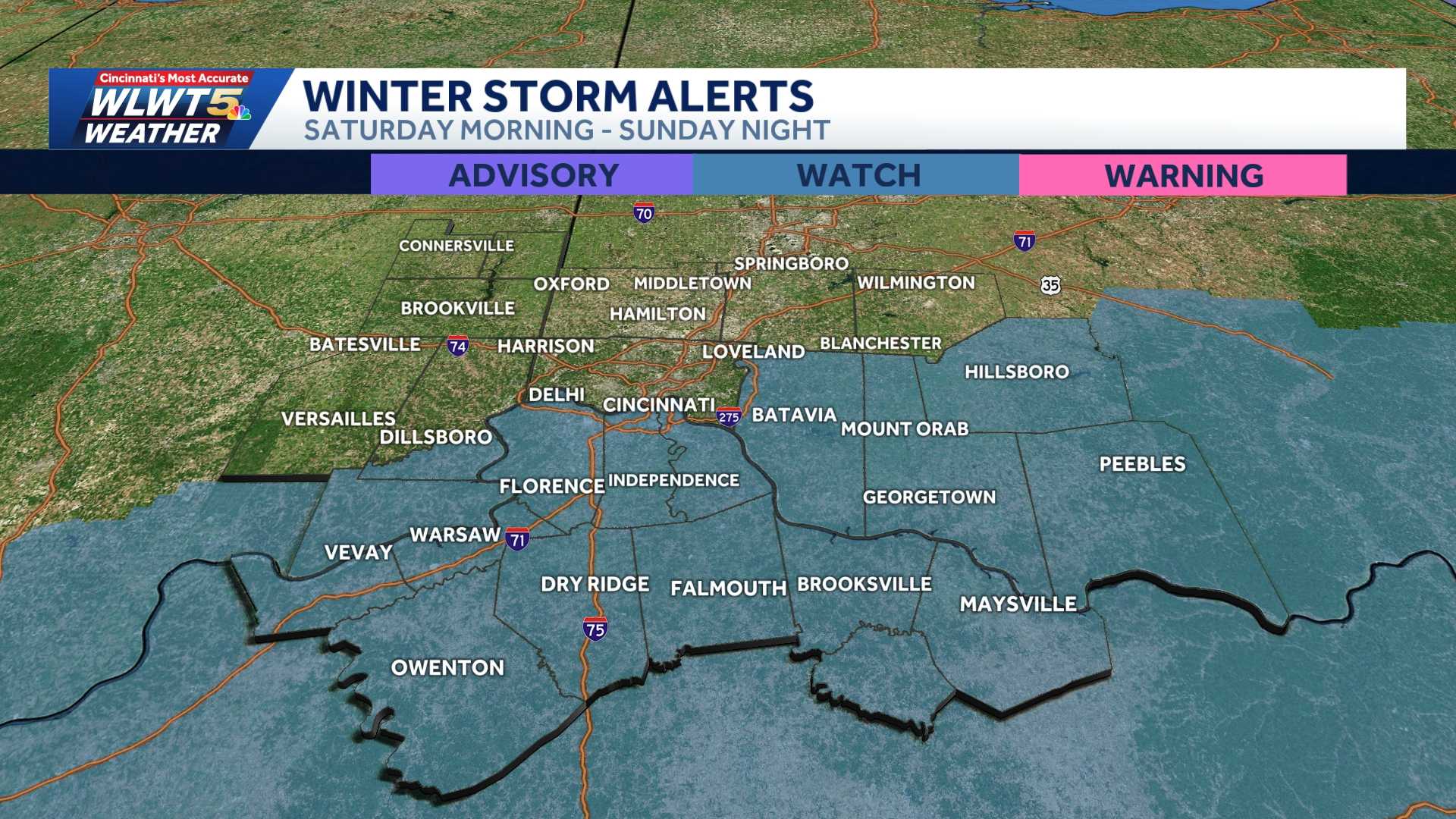 Heavy snow expected with winter storm this weekend | What we're tracking