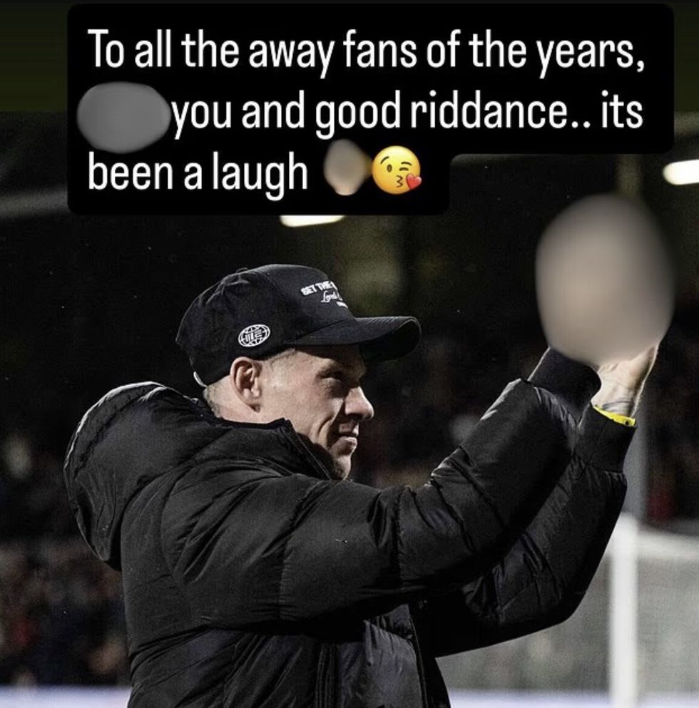 James McClean gives fans the middle finger in final Wrexham match and ...