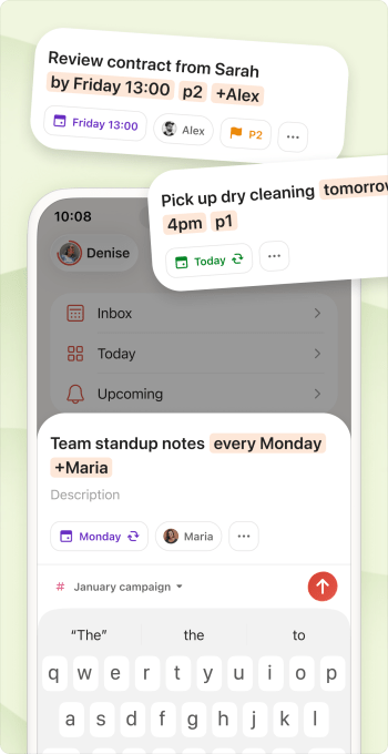 Todoist’s app now lets you add tasks to your to-do list by speaking to ...