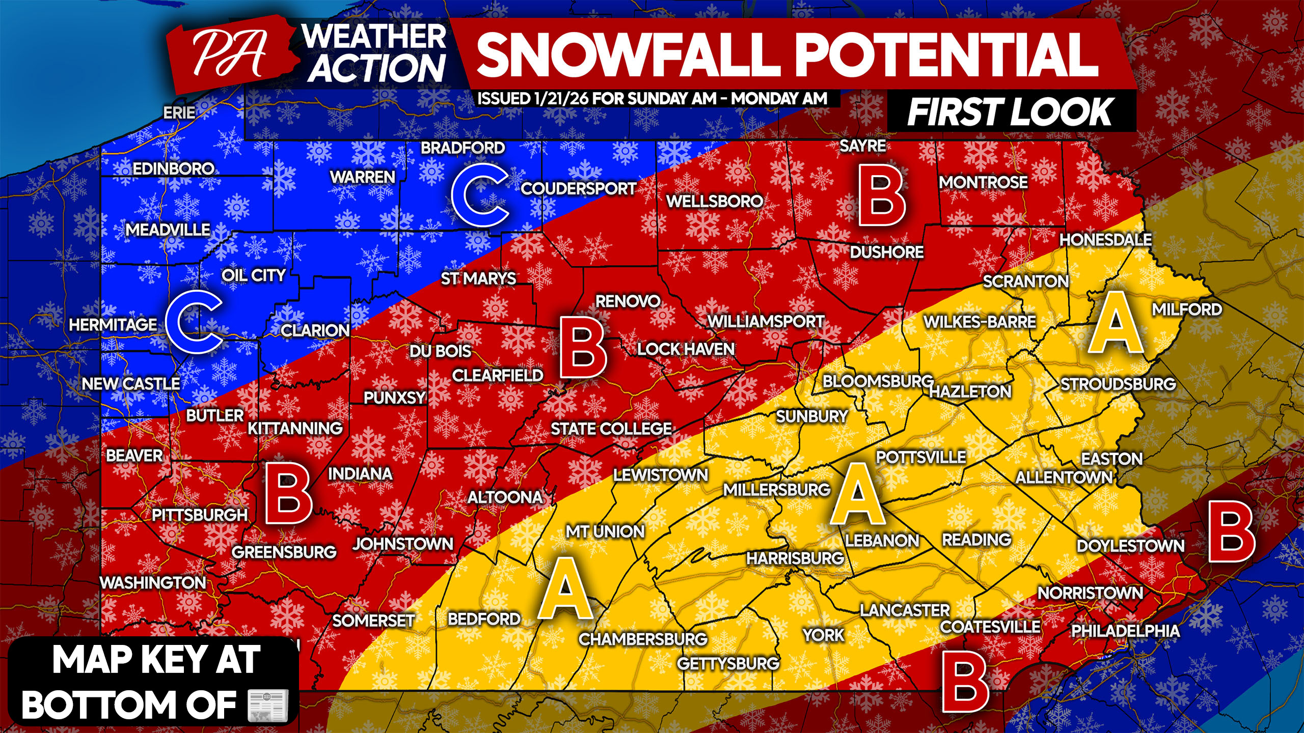 First look at potential snowfall amounts for major winter storm hitting ...
